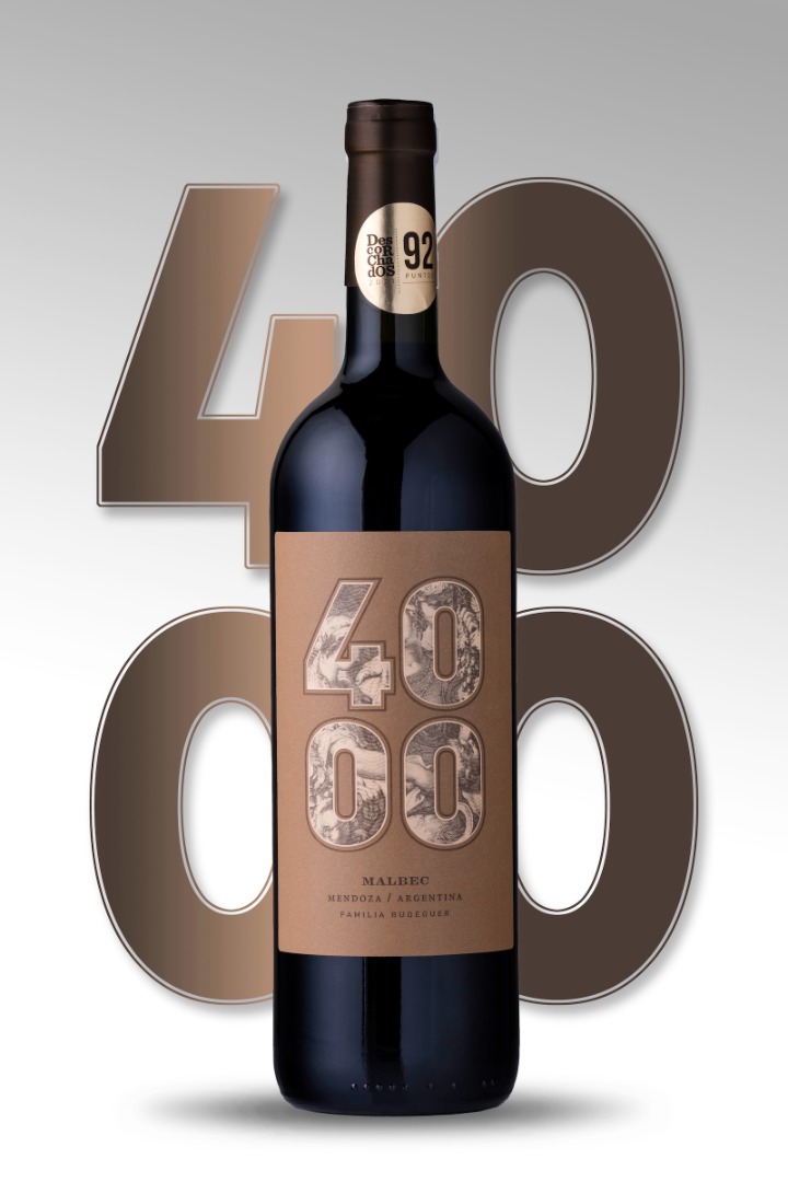 4000 GRAN RESERVA MALBEC - 750 ML - 2018 - Dolomiti Importadora e ...